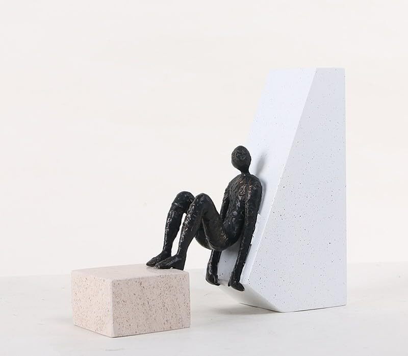 interoknack Modern Geometric Abstract 'Rest' Sculpture, Minimalist ...