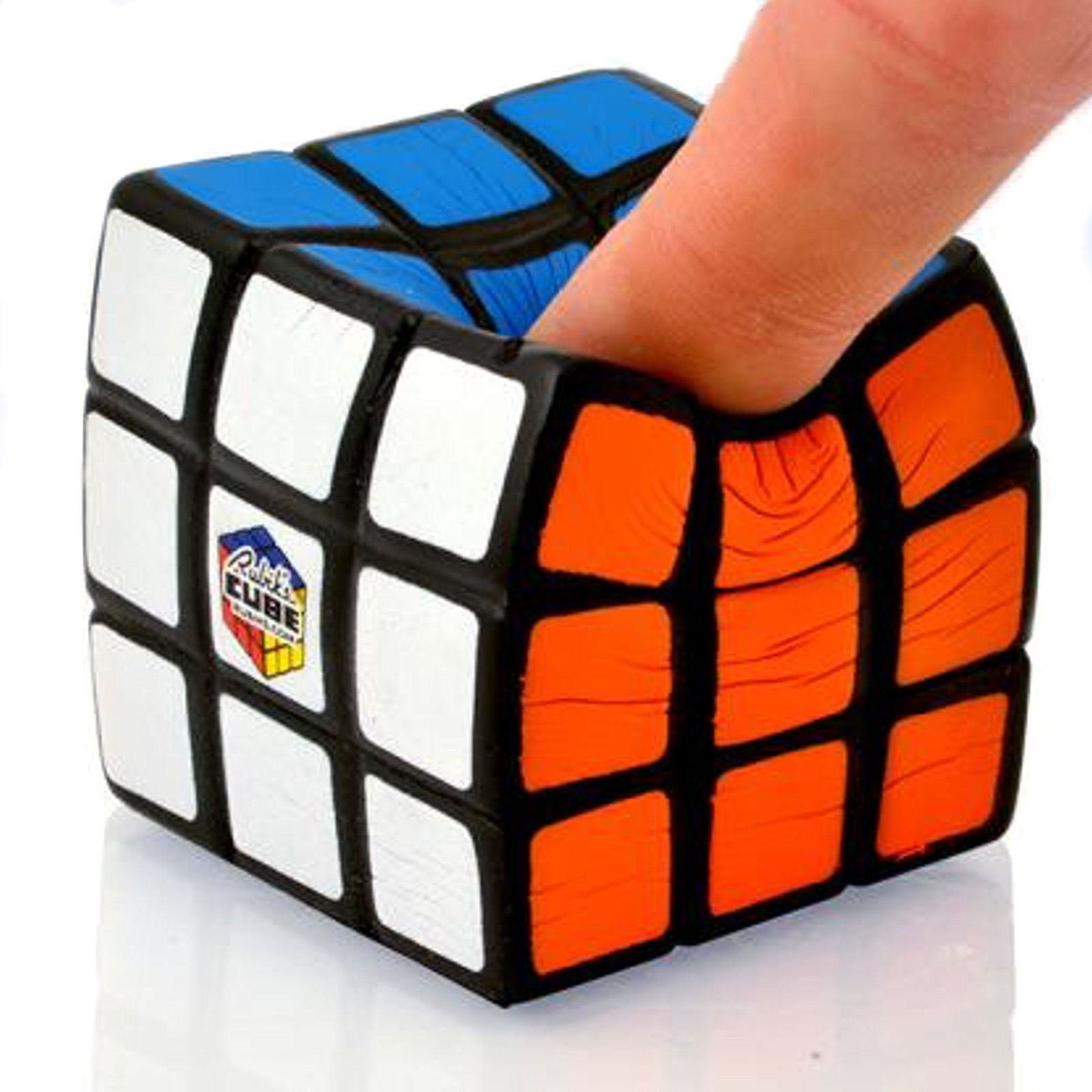 Rubik's Cube Stress Ball Fidget Stress Relief Desk Toy Fine Motor ...