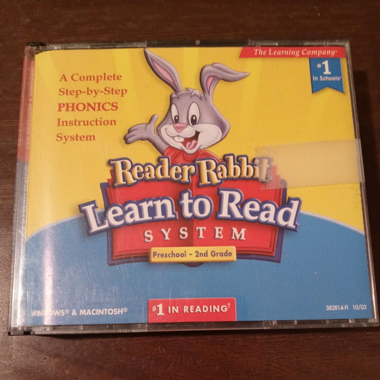 Reader Rabbit: Learn To Read System Preschool PC MAC CD 3 CD set ...