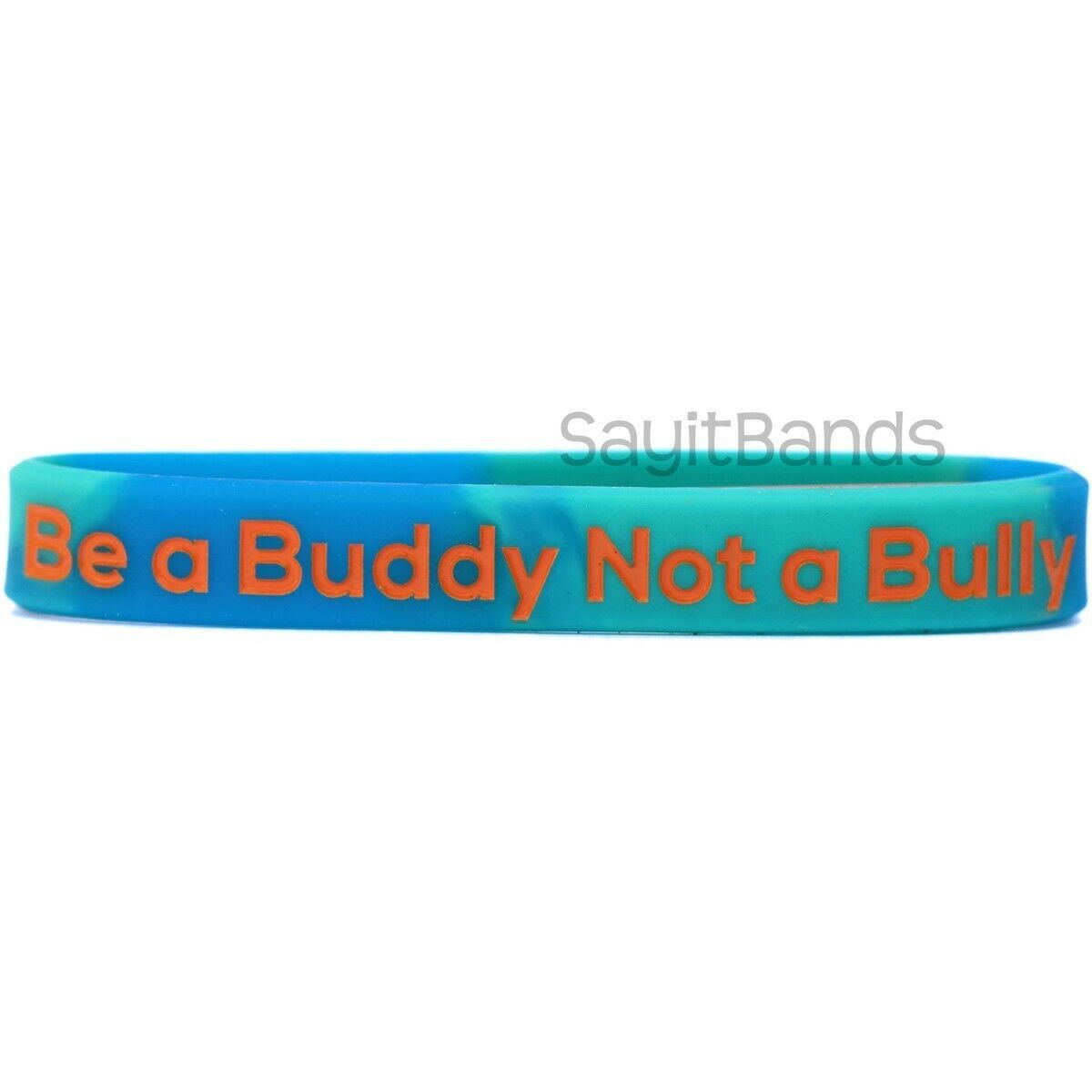 1 Be a Buddy Not a Bully Wristband - Anti Bullying Silicone Bracelet ...