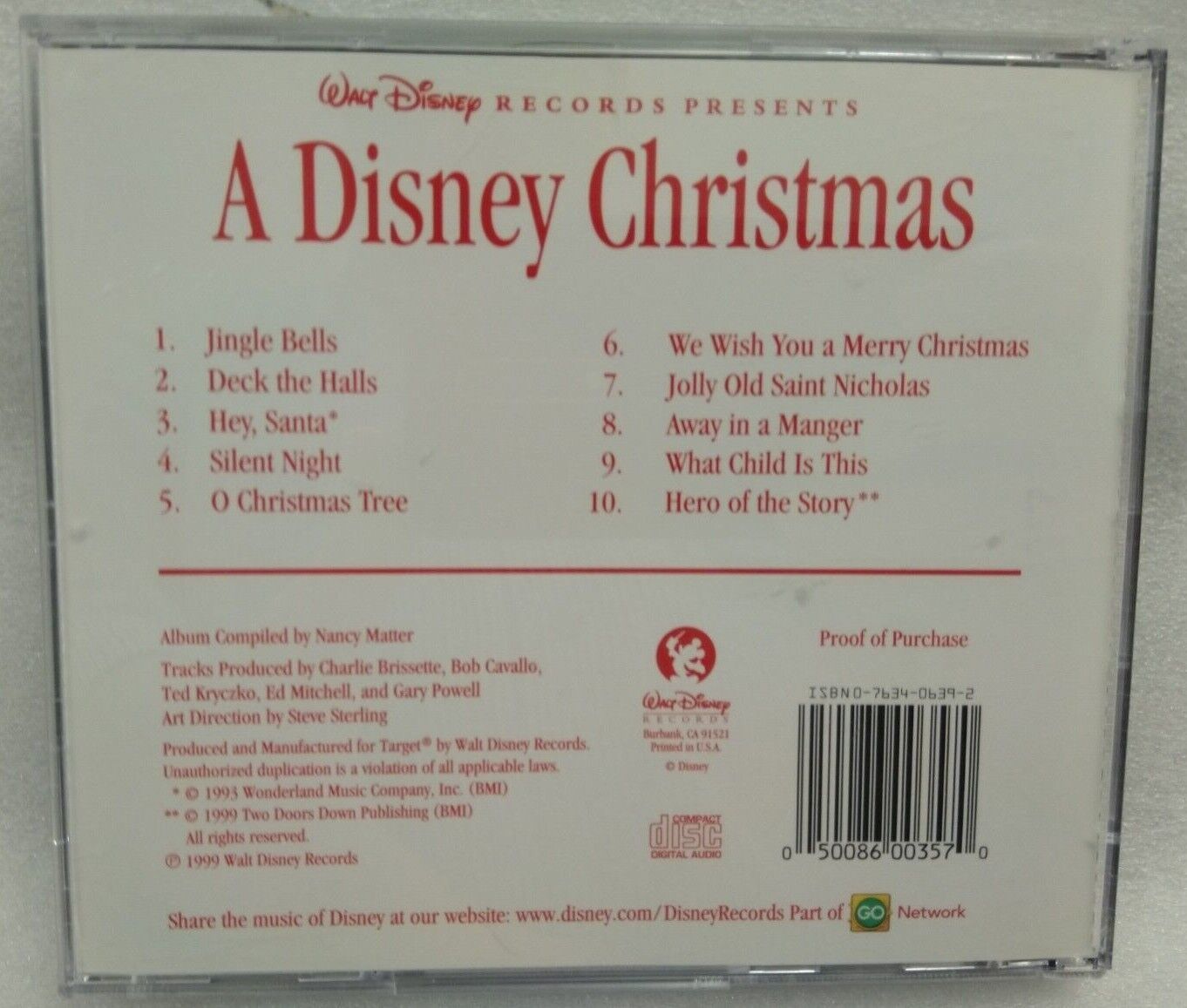 CD Walt Disney - A Disney Christmas (CD, and 50 similar items