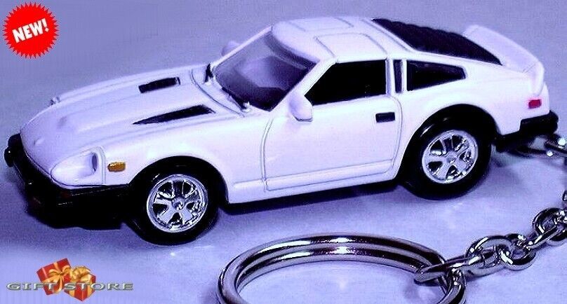 VERY RARE KEY CHAIN WHITE DATSUN 240Z 260Z 280Z FAIRLADY CUSTOM LIMITED ...