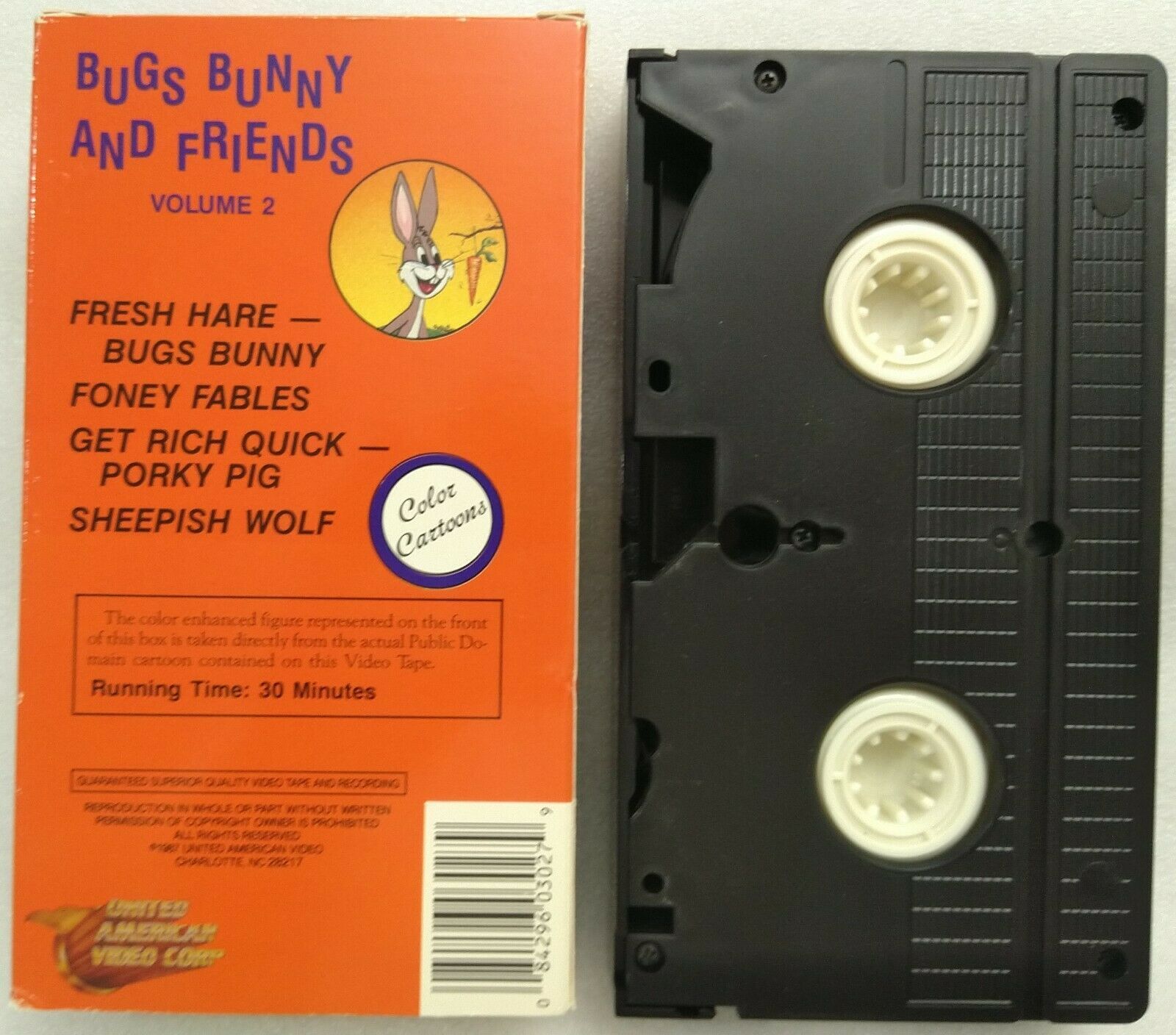 VHS Bugs Bunny Cartoon Classics 3027 Vol 2 and similar items