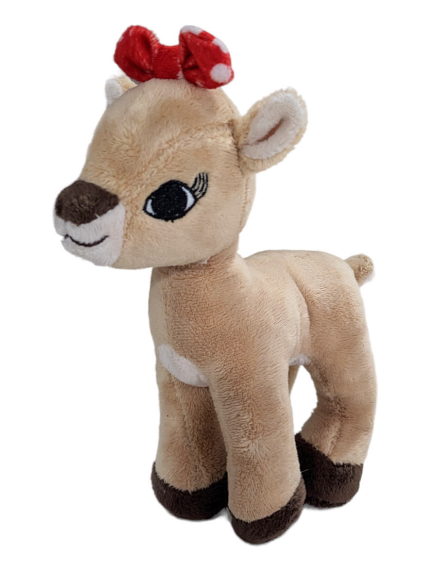Character Arts CLARICE 8" Plush Rudolph The-Red-Nosed Reindeer's ...