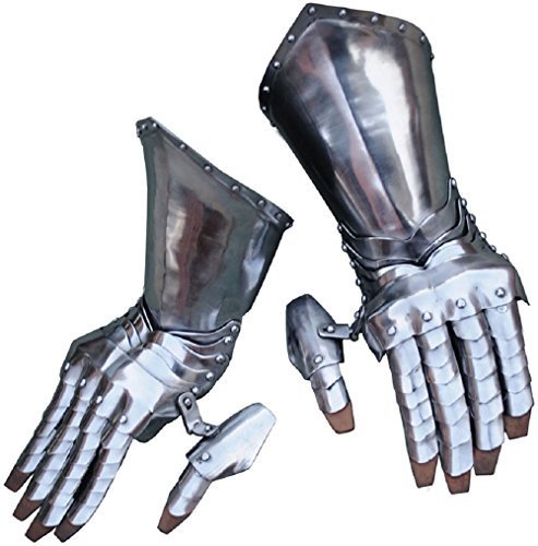 NauticalMart Armor Dressed For Battle Articulated Steel Gauntlets ...