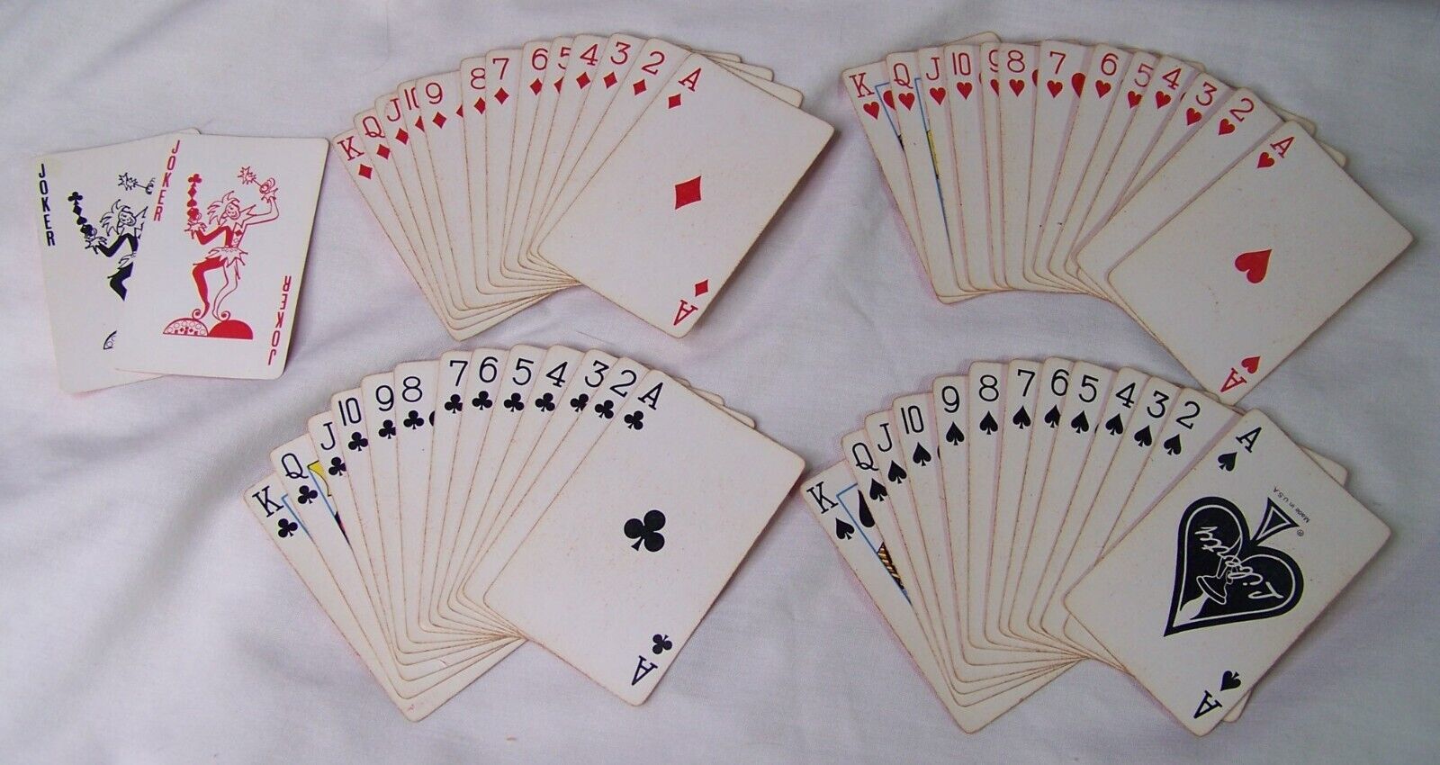 VINTAGE CLAY NY FIRE DEPARTMENT CFD PLAYING CARDS DECK COMPLETE ...