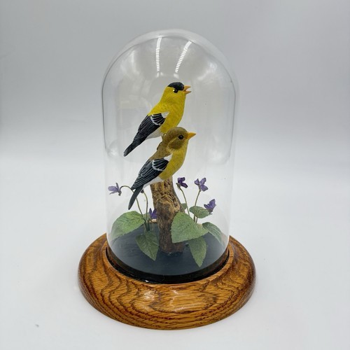 William DeSelm’s Studios American Goldfinch Folk Art Hand Carved # 17 ...