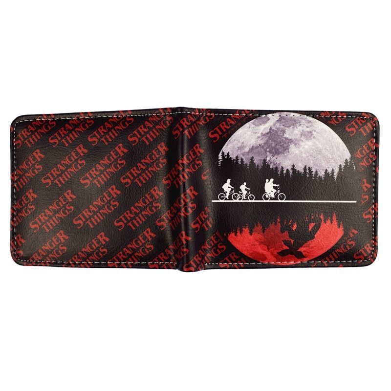 Stranger Things Season Montauk Wallet Short Purse for Student Whit Coin ...
