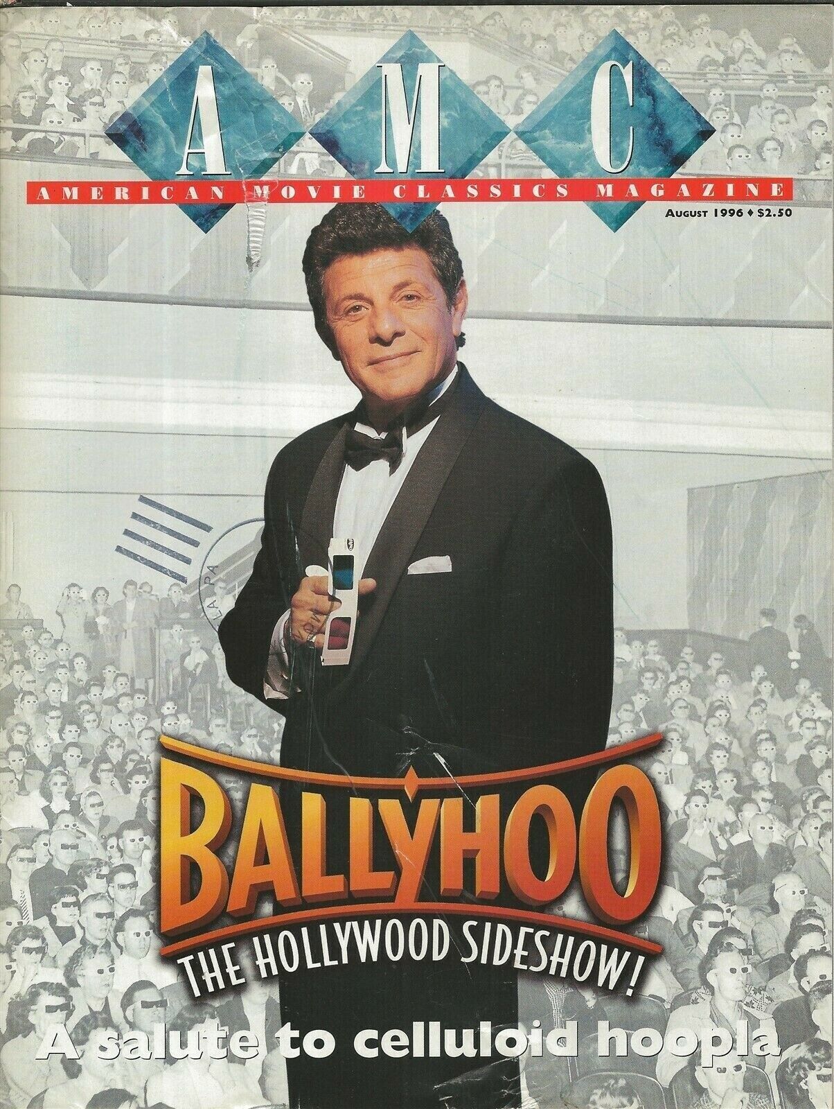 ORIGINAL Vintage Aug 1996 AMC Magazine Frankie Avalon Gregory Peck ...