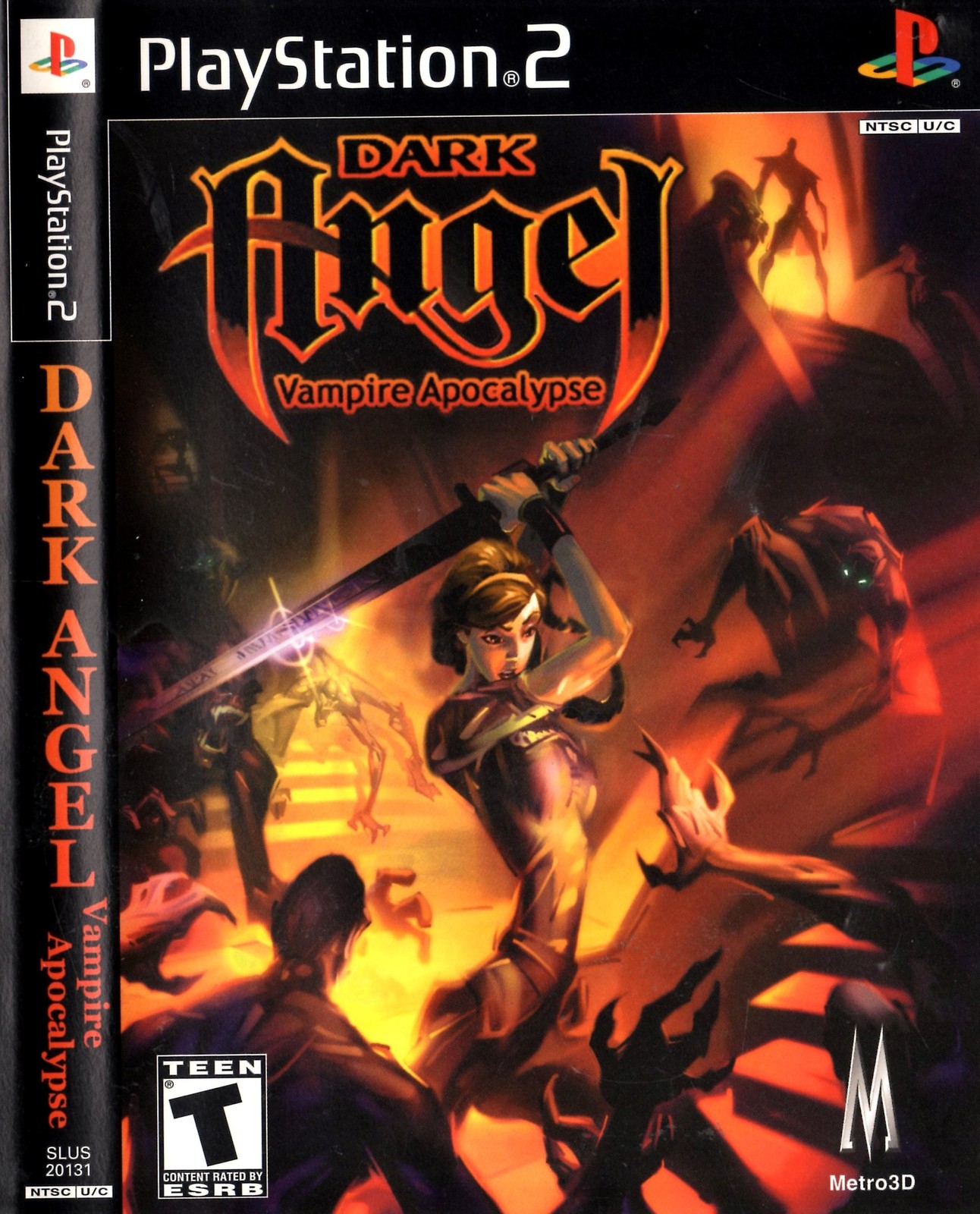 Playstation 2 - Dark Angel Vampire Apocalypse - Video Games