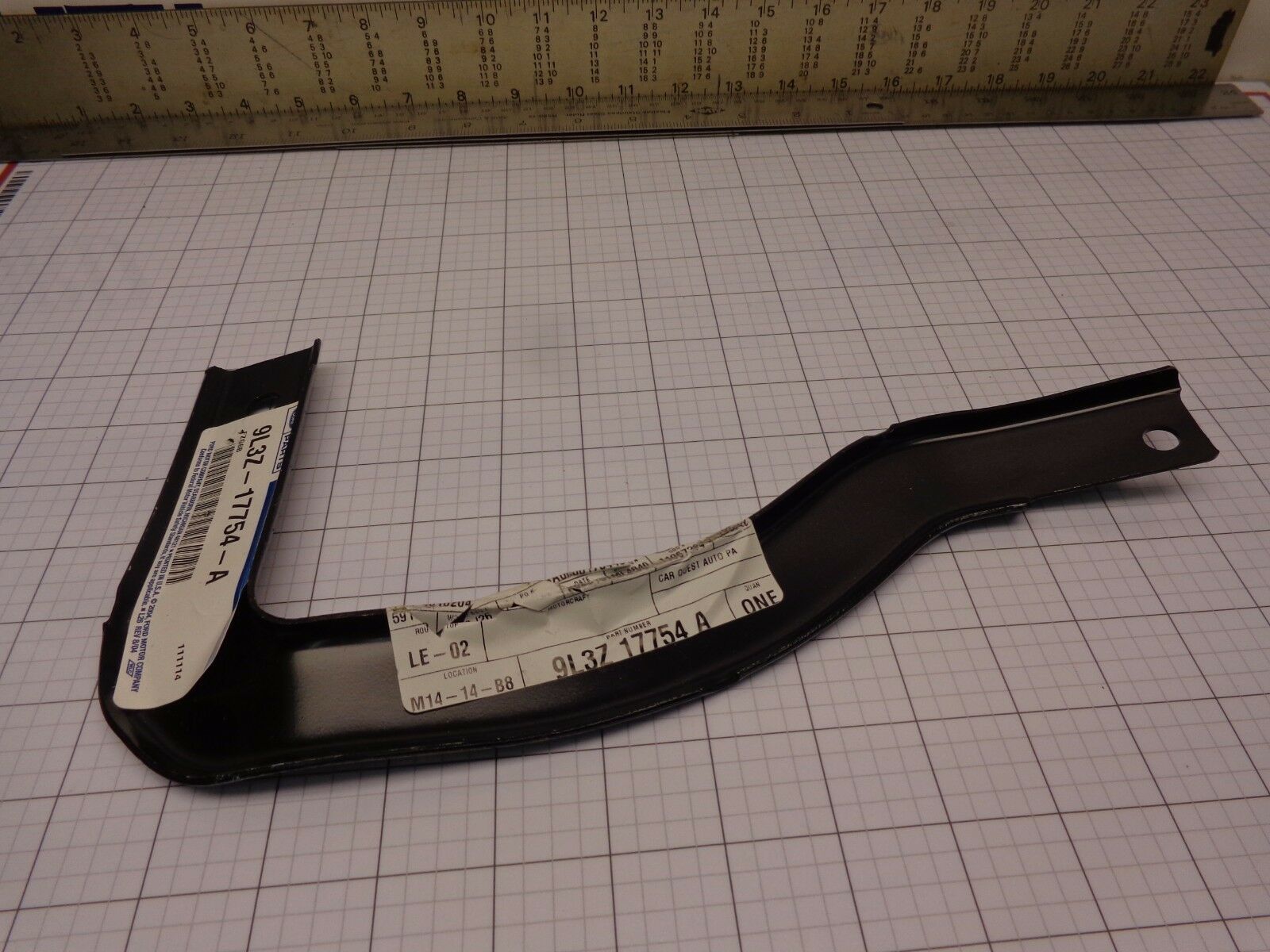 FORD OEM 9L3Z-17754-A Front Bumper Upper Bracket RH Many 09-14 F150 ...