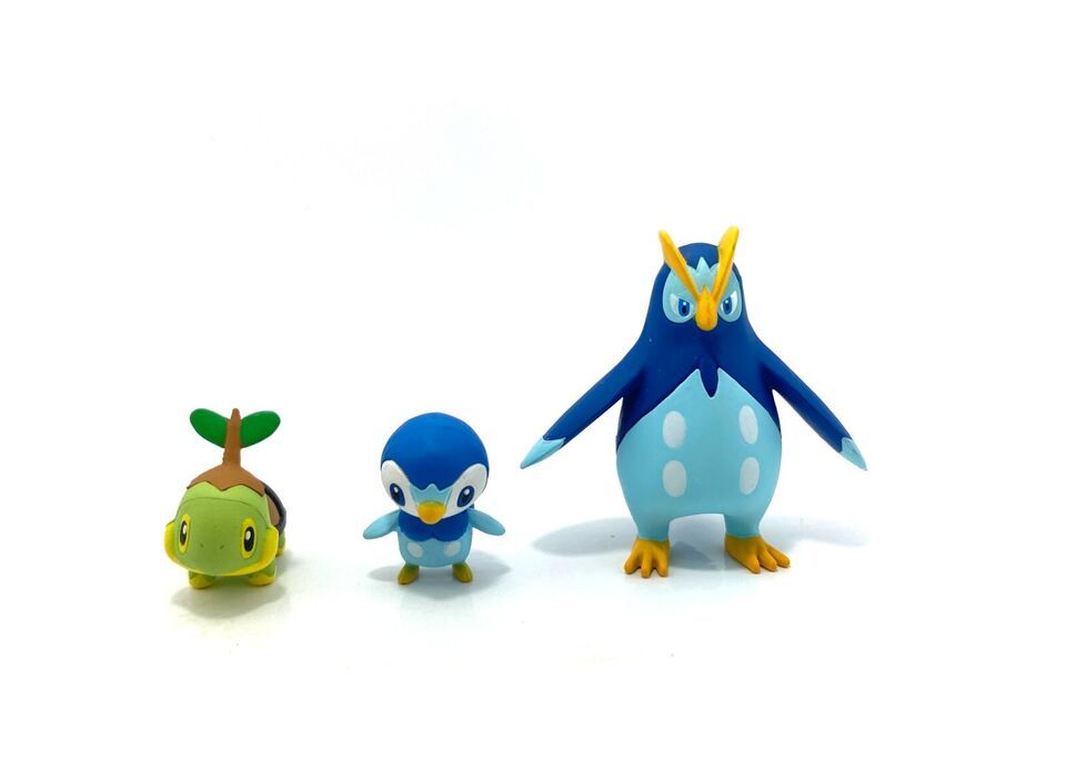 Pokemon Scale World Pocket Monsters Bandai Figure - Naetle, Pochama ...