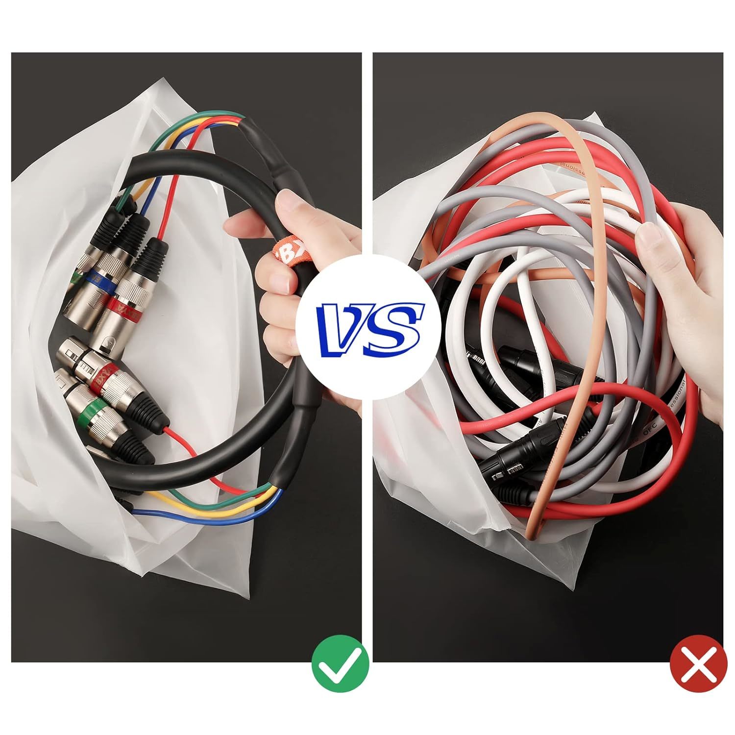 Ebxya 25 Ft Xlr Snake Cables 4-Channel, and 50 similar items