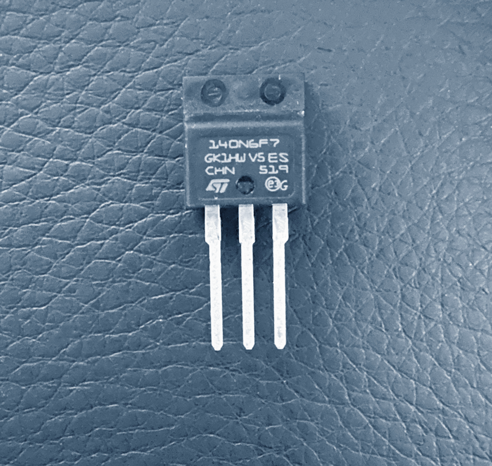 2Pcs STFI140N6F7 140N6F7 STM N-Ch Power MOSFET 60V 80A I2PAKFP ...
