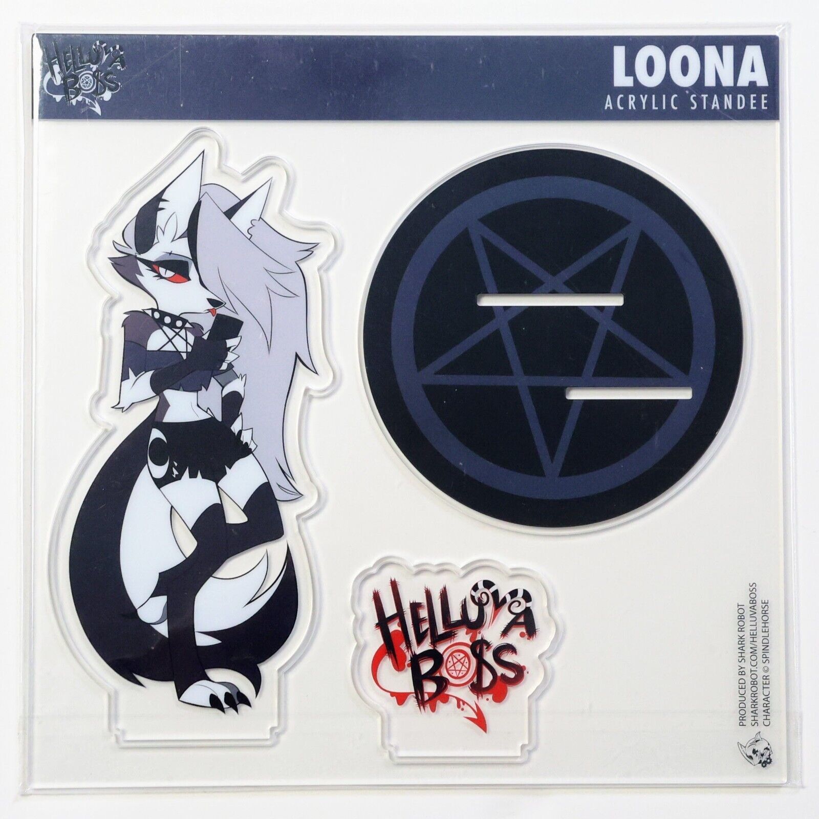 Helluva Boss Loona 6" Premium Acrylic Standee Stand Figure Vivziepop ...