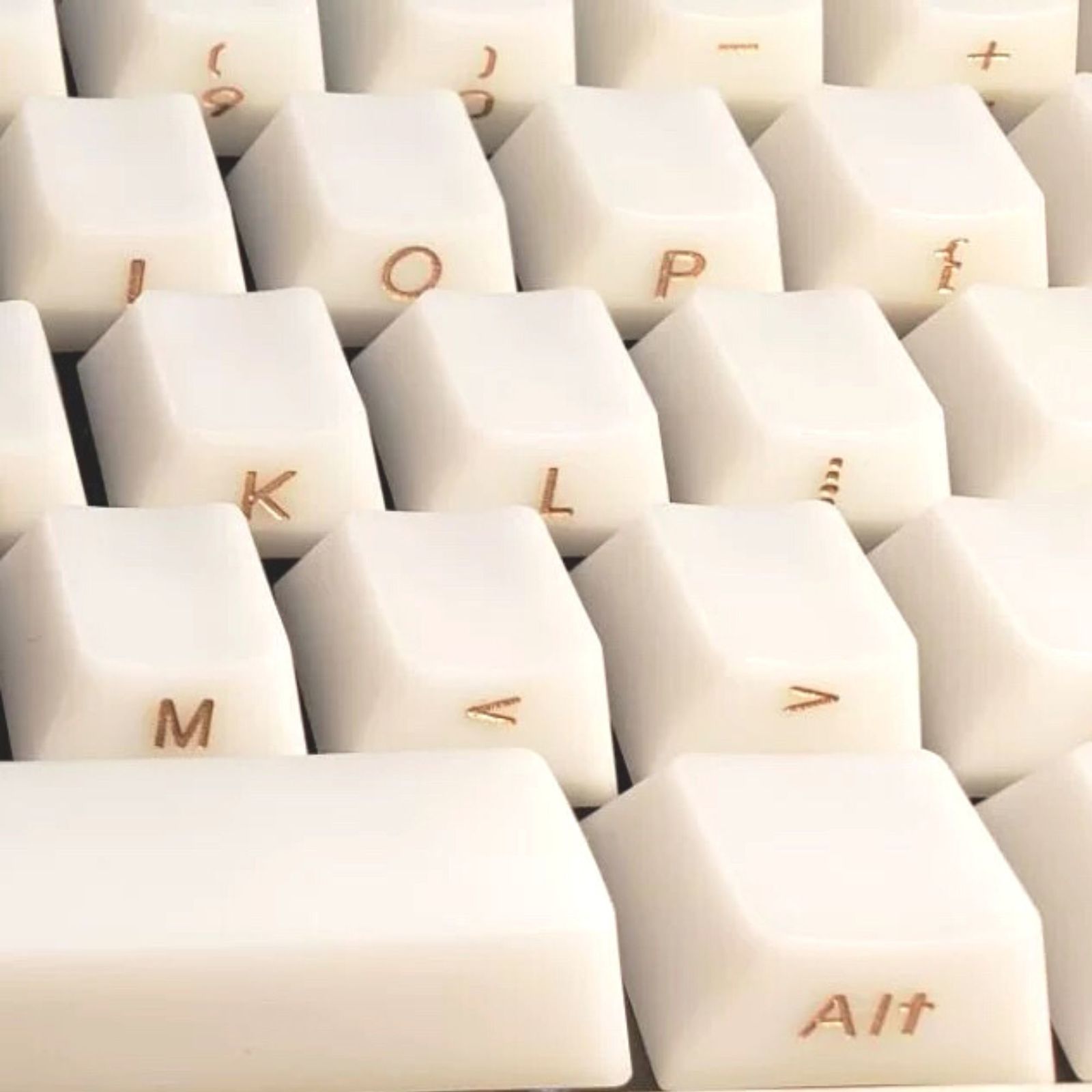 POM Jelly Gold Legends Keycap Set,Keycaps,Custom keycaps,Artisan Keycap ...