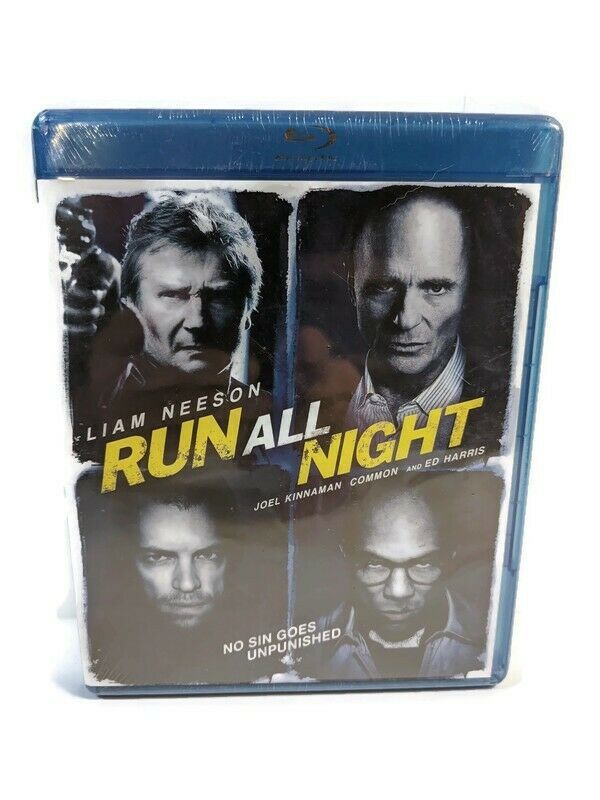 RUN ALL NIGHT Blu-ray Liam Neeson Ed Harris - DVDs & Blu-ray Discs