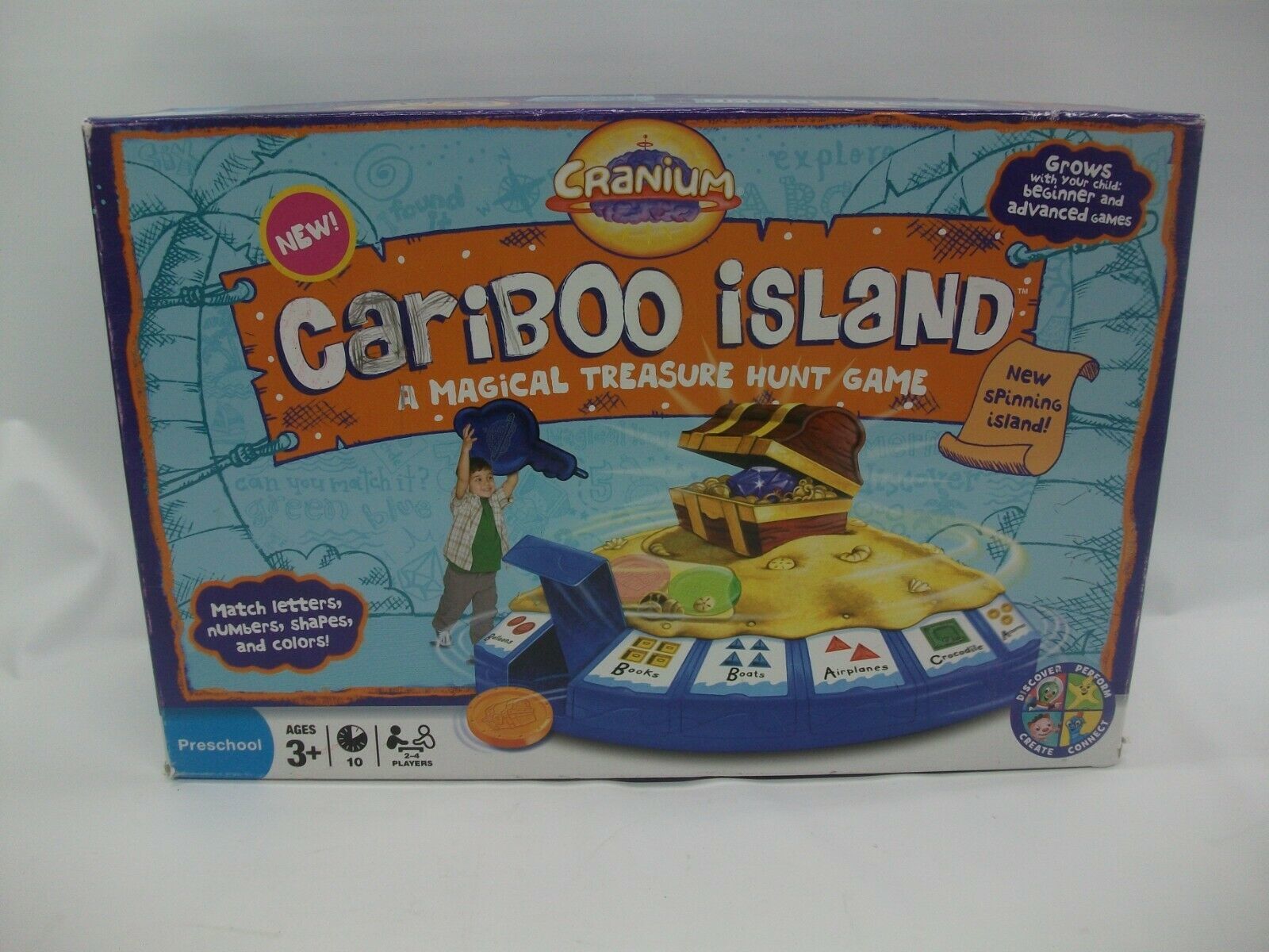 Cranium Cariboo Island Magical Treasure Hunt Complete Kids Board Game ...
