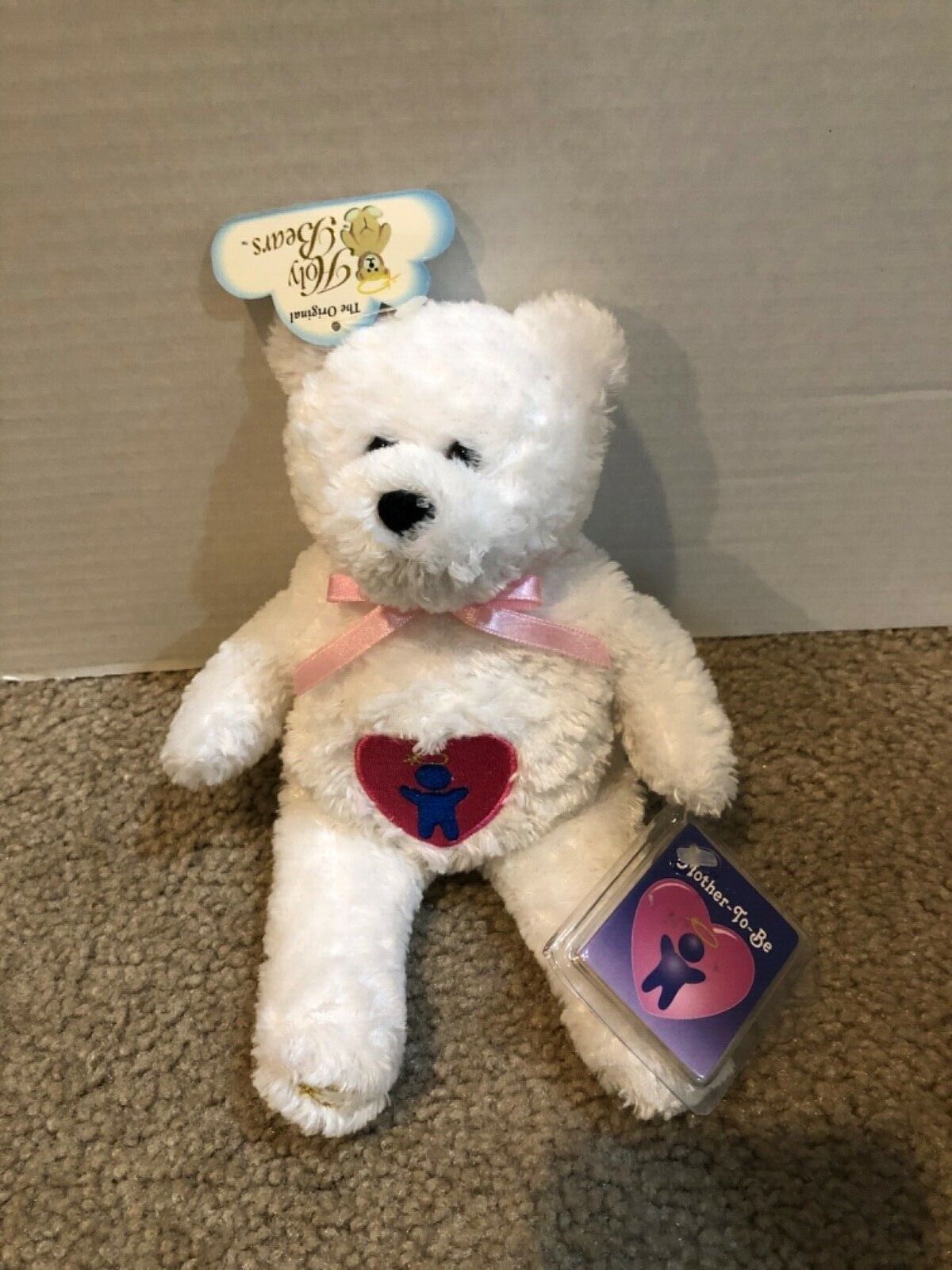 The Original Holy Bears Mother To Be White Bear Bible Sacrament gift ...