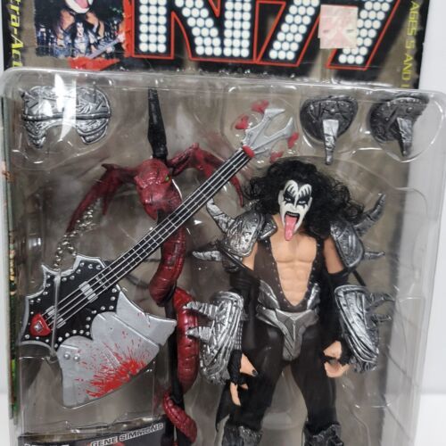 KISS Gene Simmons Ultra Action Figure McFarlane Snake Battle Staff AX ...