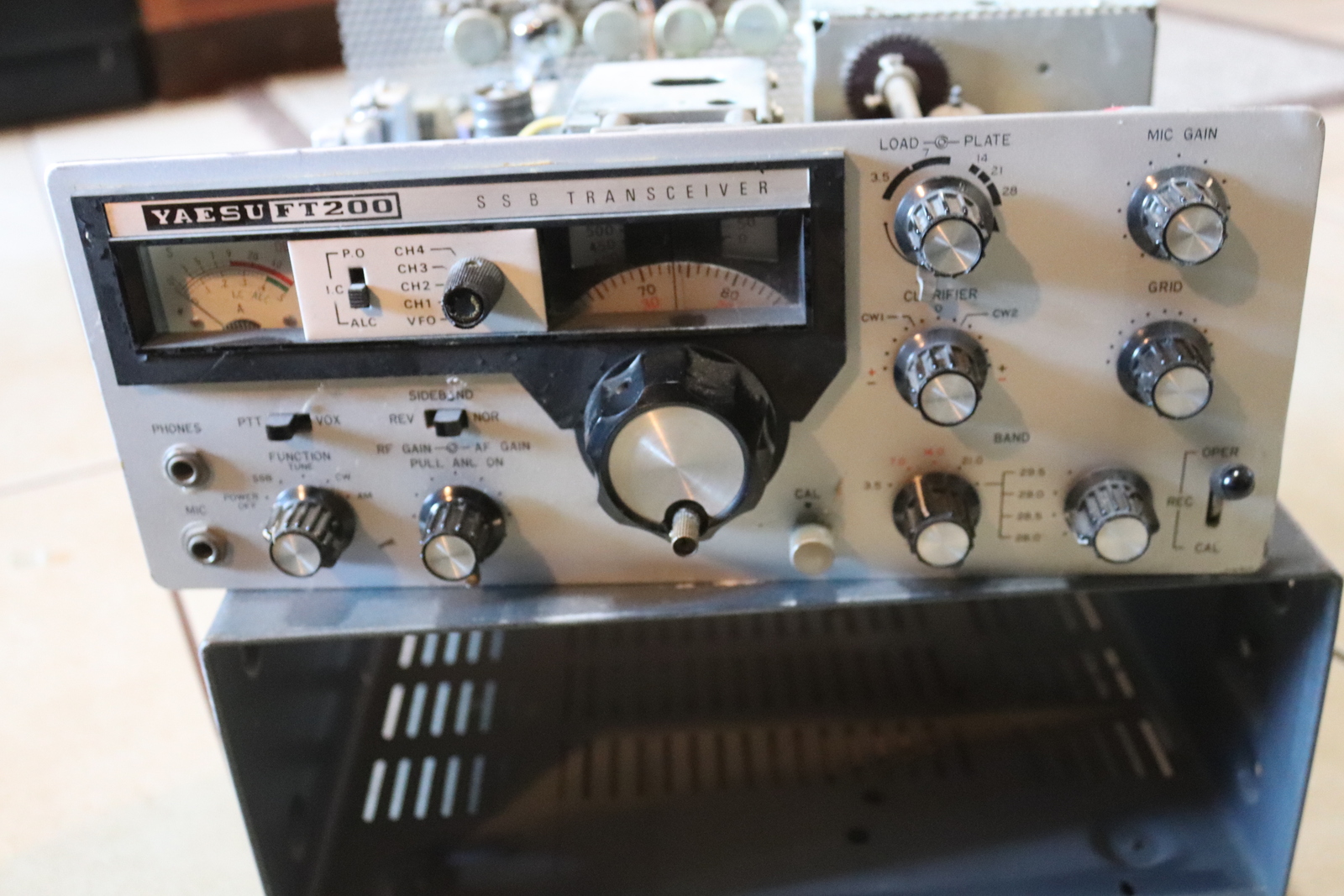 Yaesu Ft-200 FT200 HF SSB Transceiver As Is-Untested-Attic Find 2/21 ...