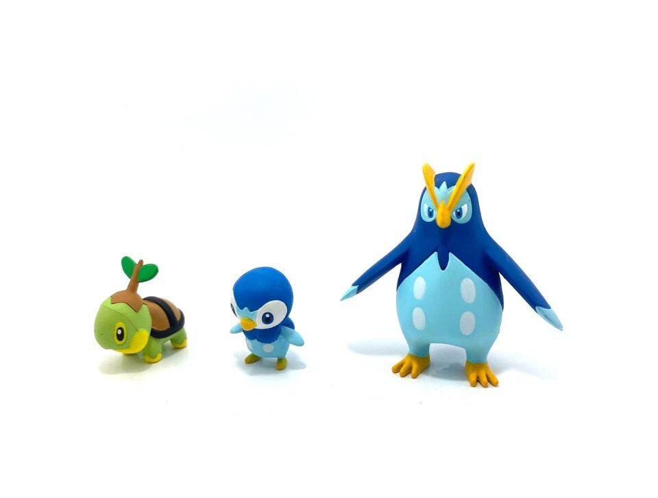Pokemon Scale World Pocket Monsters Bandai Figure - Naetle, Pochama ...