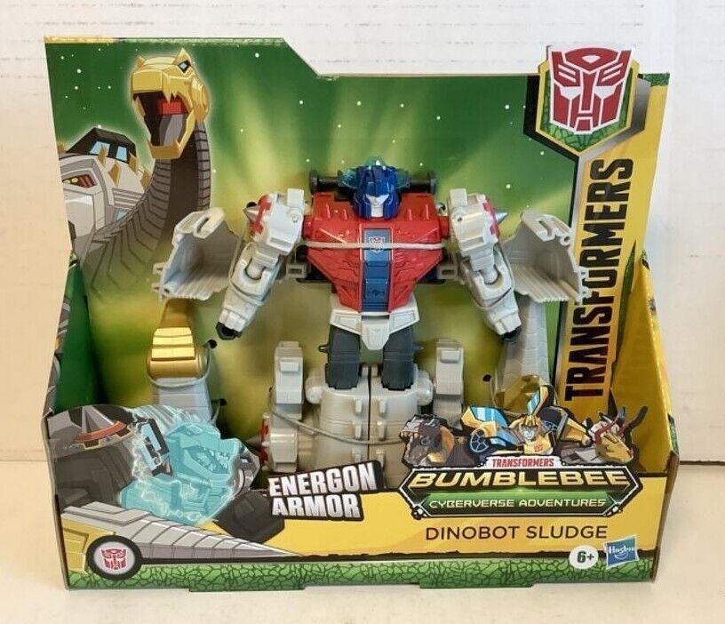 NEW Hasbro F2754 Transformers Bumblebee Cyberverse Adventures DINOBOT SLUDGE - Action Figures