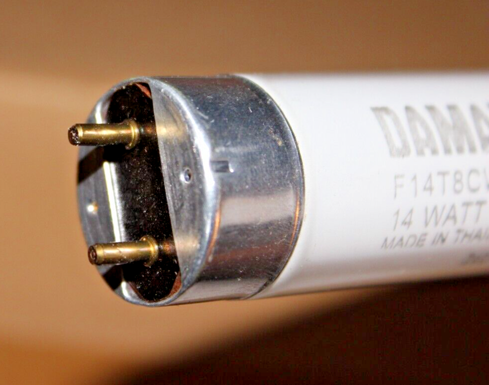 9 LOT GENUINE DAMAR F14T8CW FLUORESCENT 14W T8 4100K COOL WHITE 15 ...