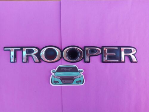 Isuzu OEM 1993-1996 Trooper Door Emblem Badge Logo Nameplate Name Plate ...