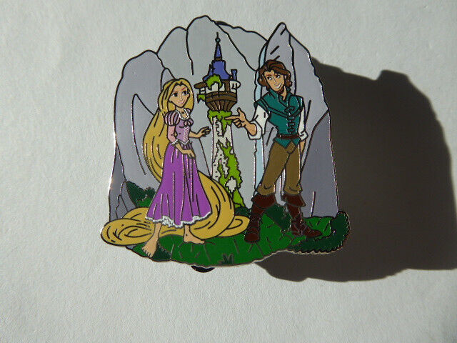 Disney Swap Pins 2024 Princess Castle Booster Tangled Rapunzel And ...