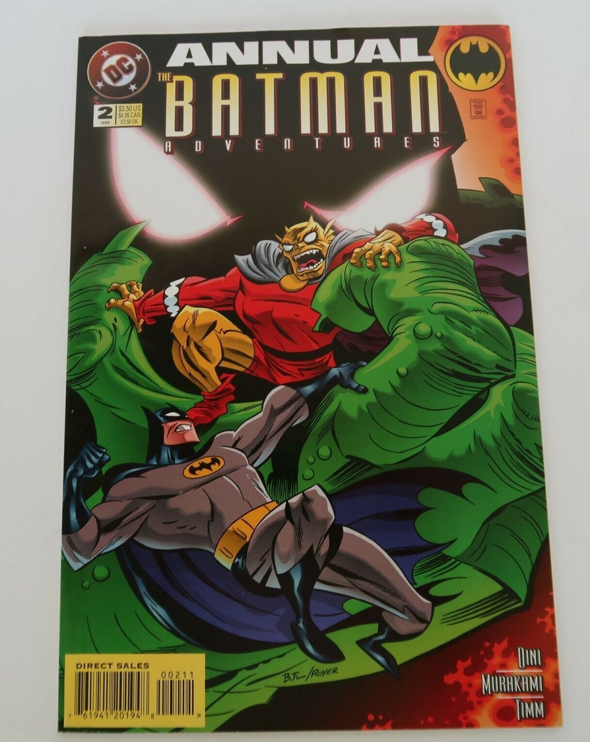 The Batman Adventures Annual # 2 Paul Dini & Bruce Timm! Demon DC ...