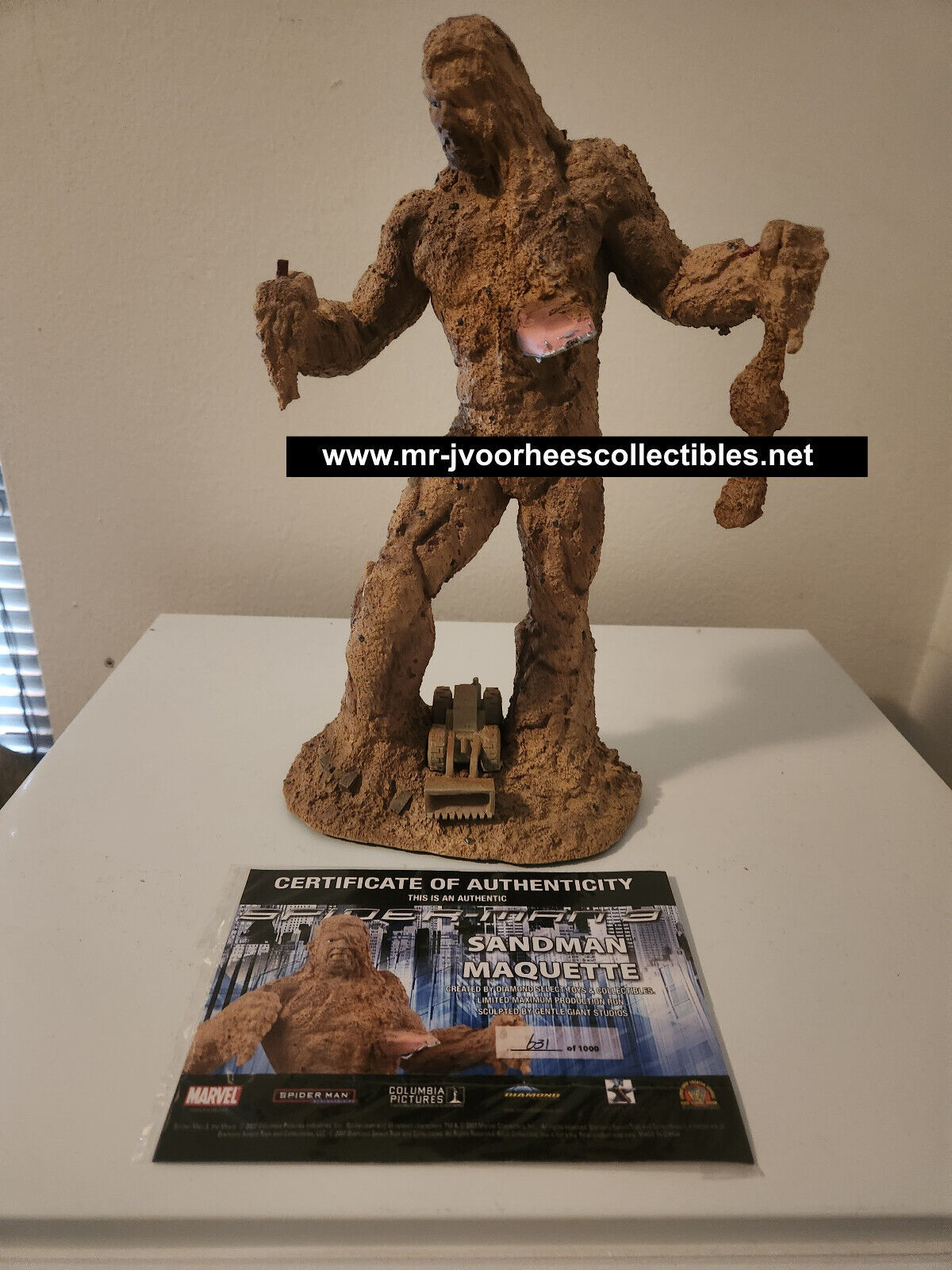 Extremely Rare! Marvel Spiderman 3 Sandman LE of 1000 Figurine Statue ...