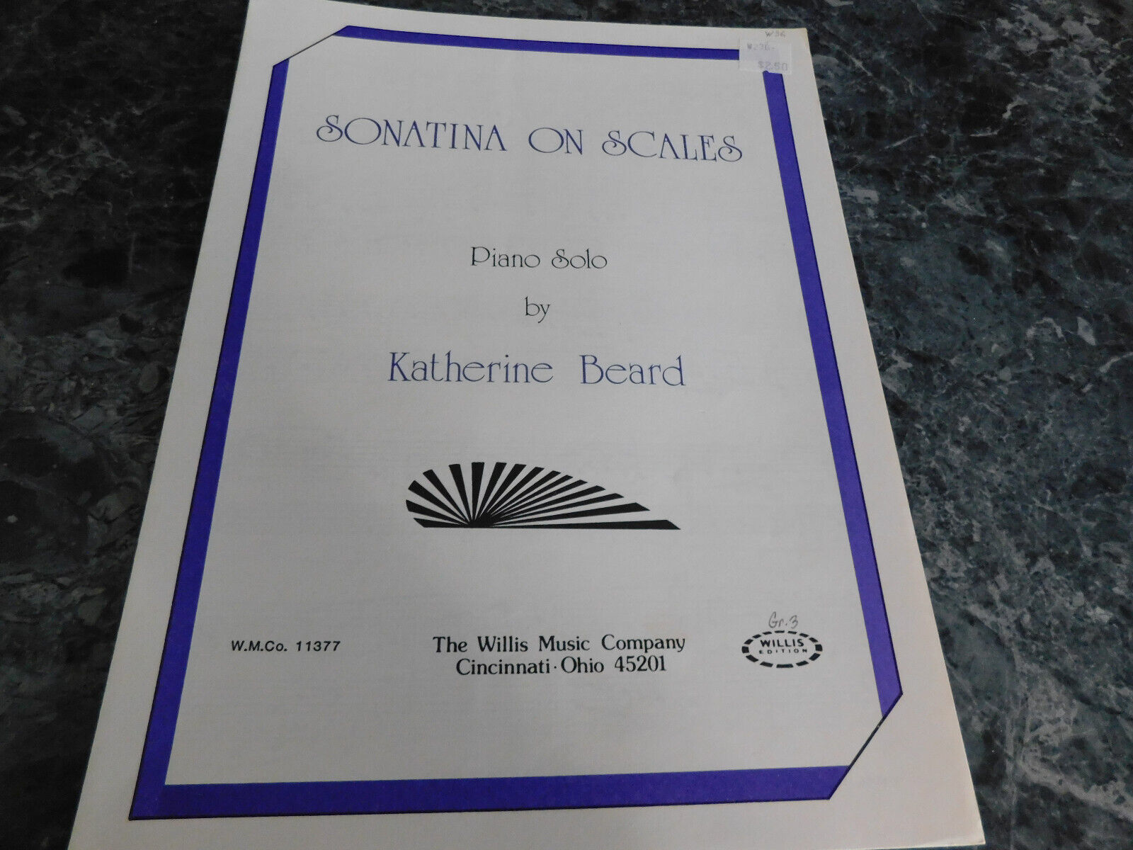 Sonatina on Scales by Katherine Beard - Vintage & Antique