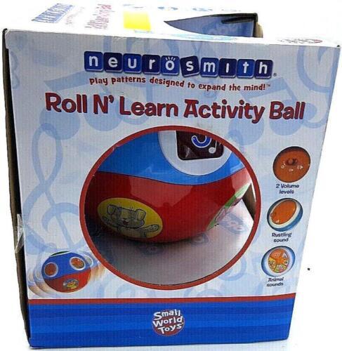 New NEUROSMITH Roll N Learn ACTIVITY BALL Small World Toys Learning ...