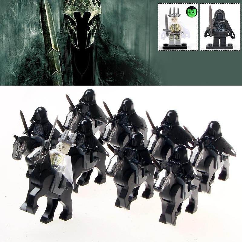 18pcs/lot The Lord of the Rings Witch-king of Angmar Wraith Minifigures ...