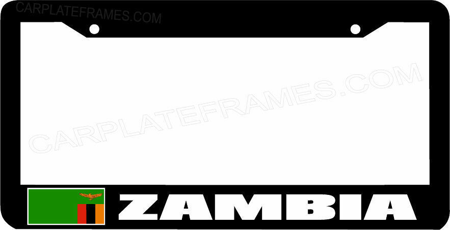 ZAMBIA flag License Plate Frame and similar items