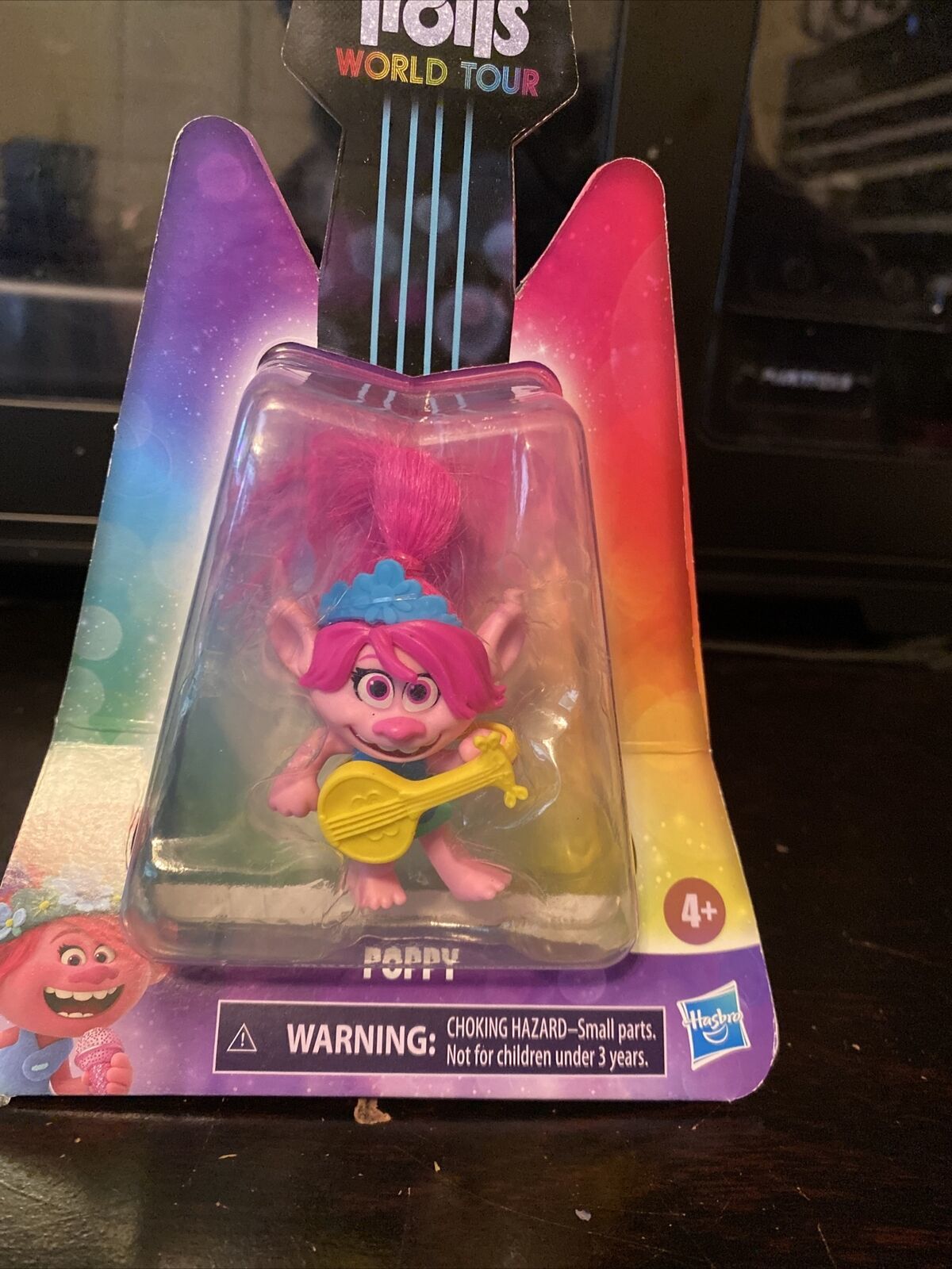 Hasbro DreamWorks Trolls World Tour Poppy 3" Figure - Action Figures