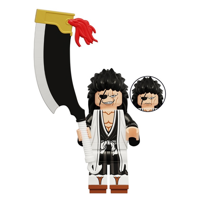 Bleach Kenpachi Zaraki Minifigures Weapons and Accessories - Building ...