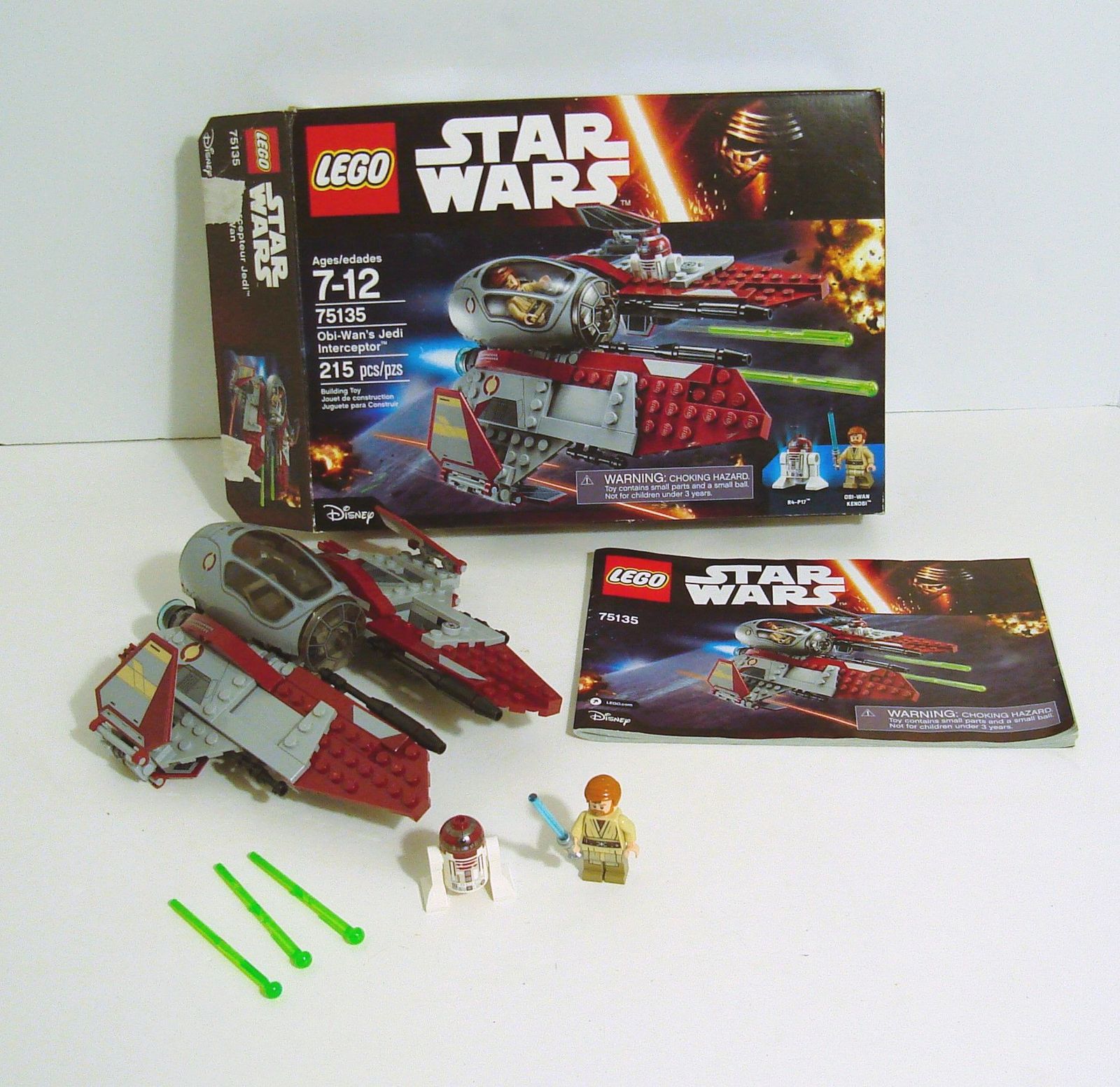 LEGO Star Wars: Obi-Wan's Jedi Interceptor (75135) Complete with Box ...
