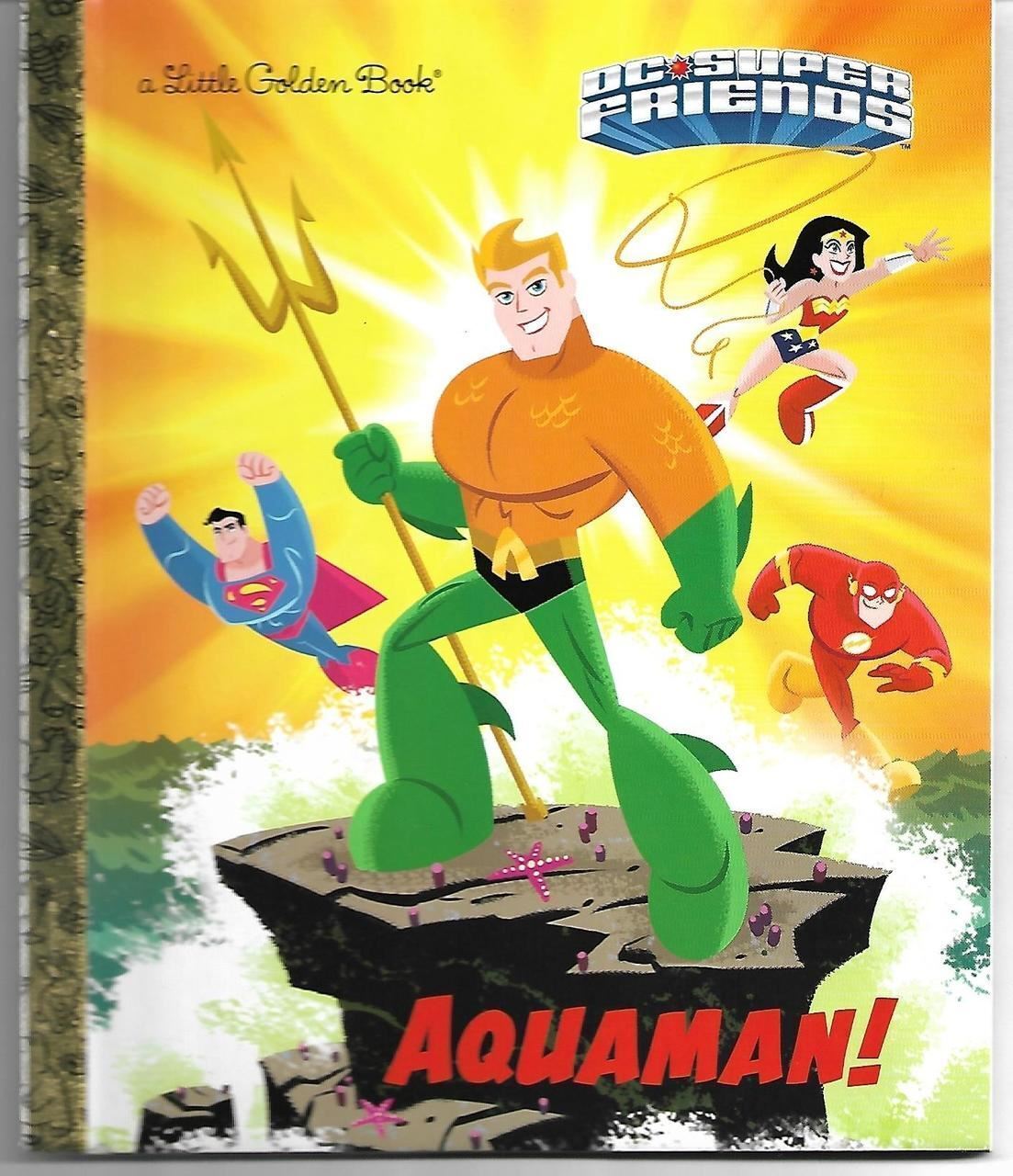 Aquaman! (DC Super Friends) LITTLE GOLDEN BOOK - Comic Books & Memorabilia