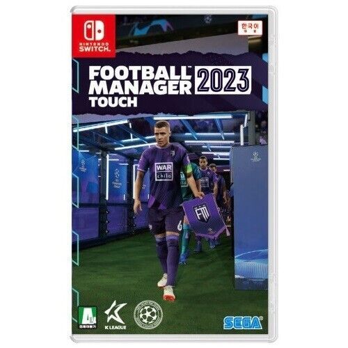 Nintendo Switch Football Manager 2023 Touch Korean subtitles - Video Games