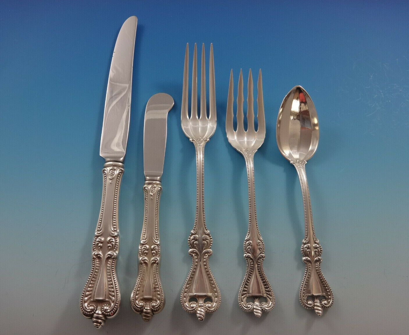 Old Colonial by Towle Sterling Silver Flatware Set For 8 Service 51 ...