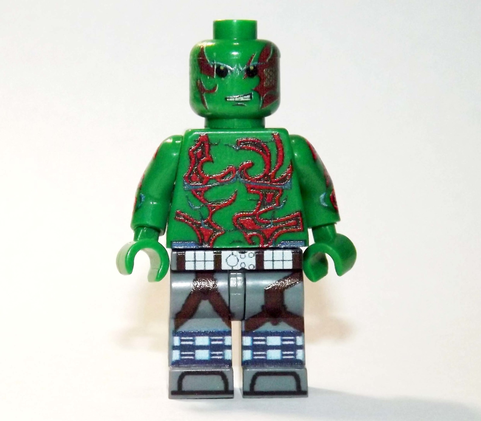 Building Drax Classic Comic Version Guardians Of The Galaxy Minifigure ...