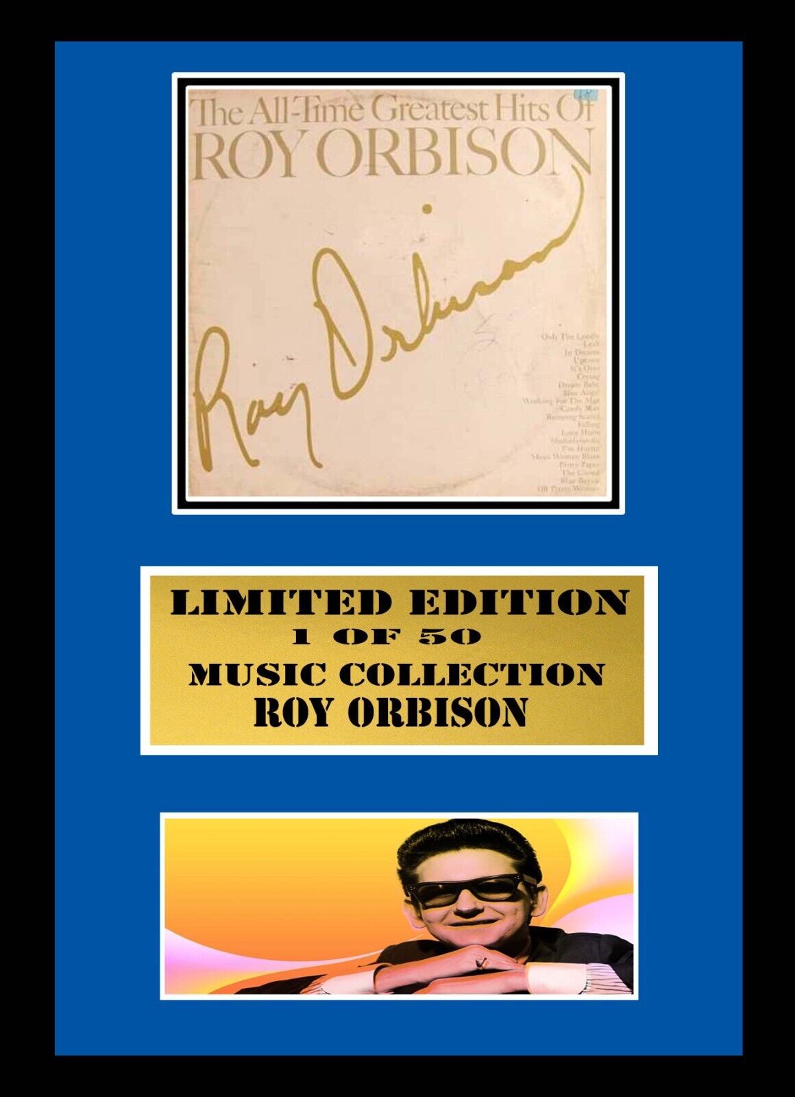 roy orbison signed - Everything Else
