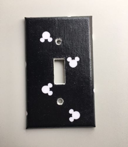 Mickey Mouse Light Switch Plate Cover outlet Lighting Home decor ...