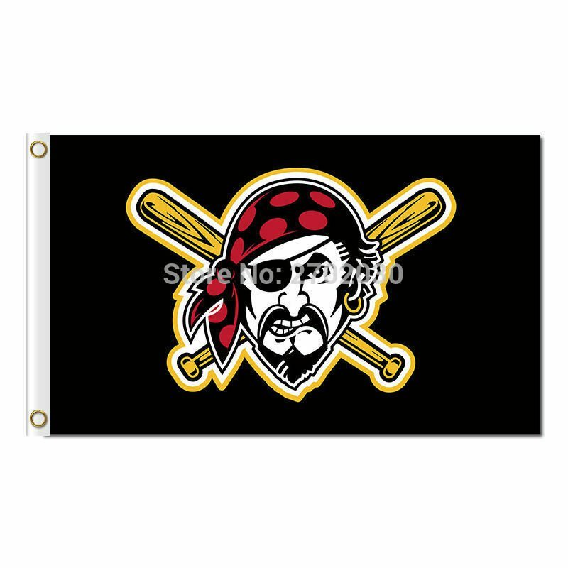 Pittsburgh Pirates Flag 3x5ft Banner Polyester Baseball pirates001 ...