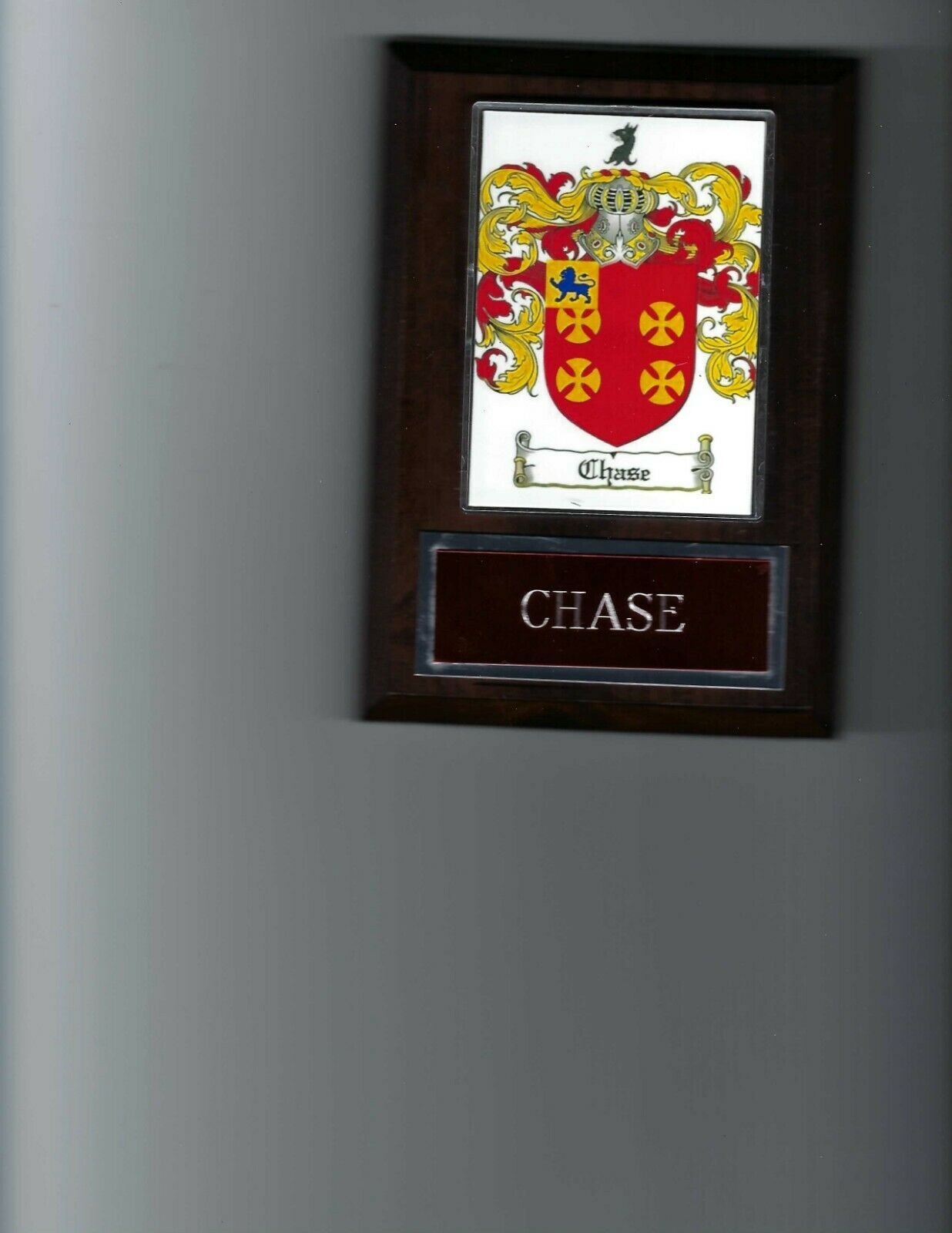 Chase Coat Of Arms Plaque Family Crest and 27 similar items