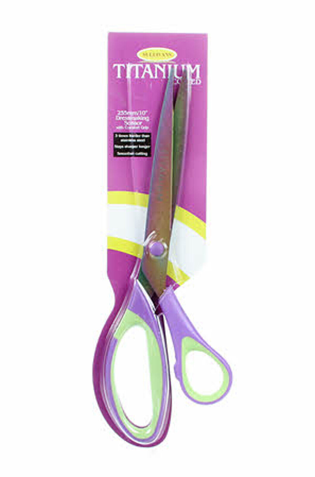 Sullivans 10 Inch Dressmaker Titanium Coated Scissors - Dressmaker's ...