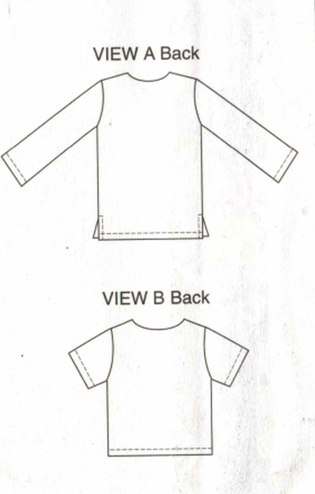 Misses Easy Office Work Pullover Tops Learn To Sew Kwik Sew Pattern XS ...