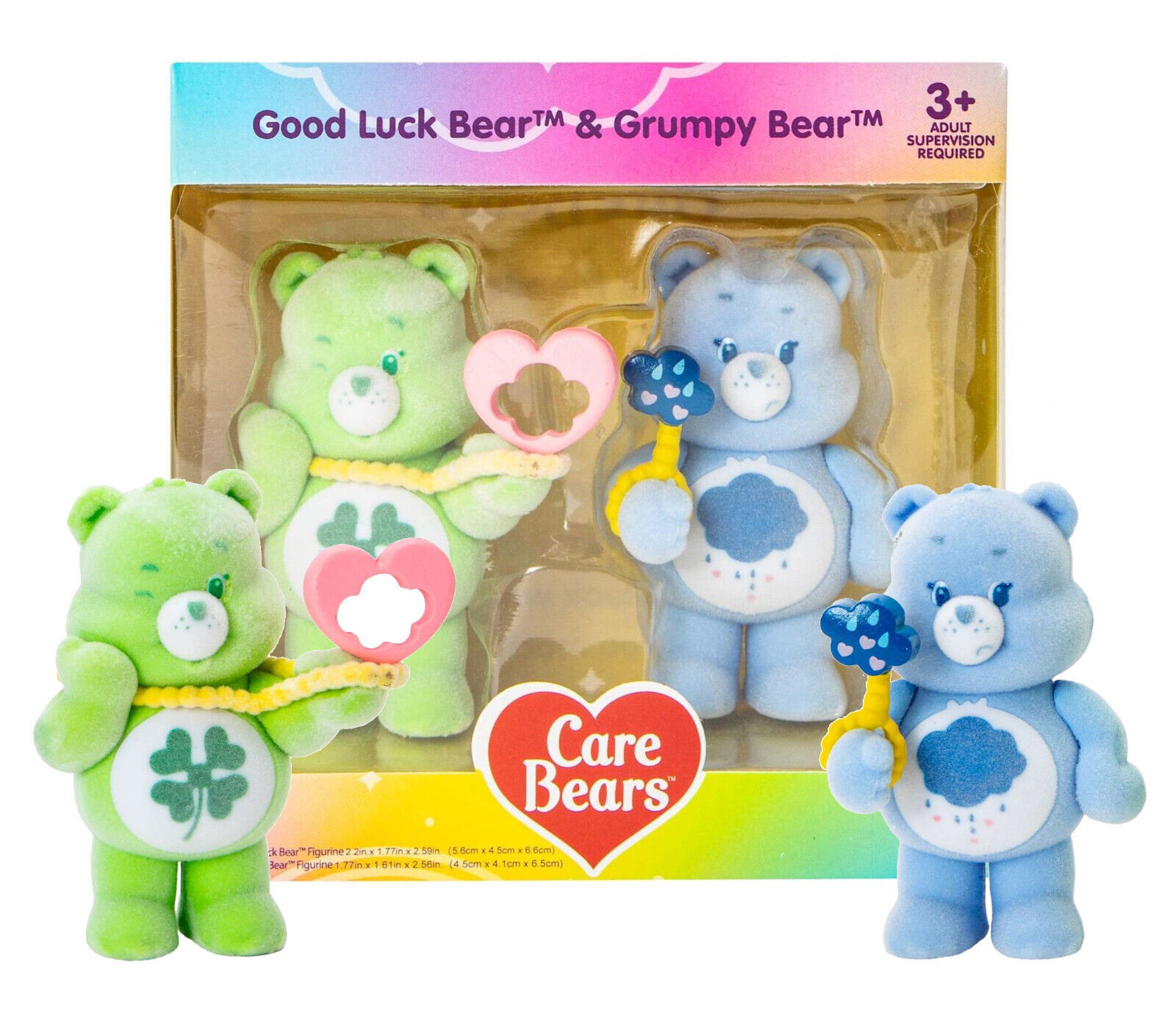 Care Bears Good Luck Bear and Grumpy Bear and 50 similar items